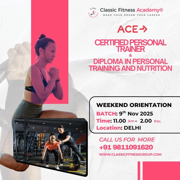 Fitness Trainer and Personal Trainer Course India | Gym Course
